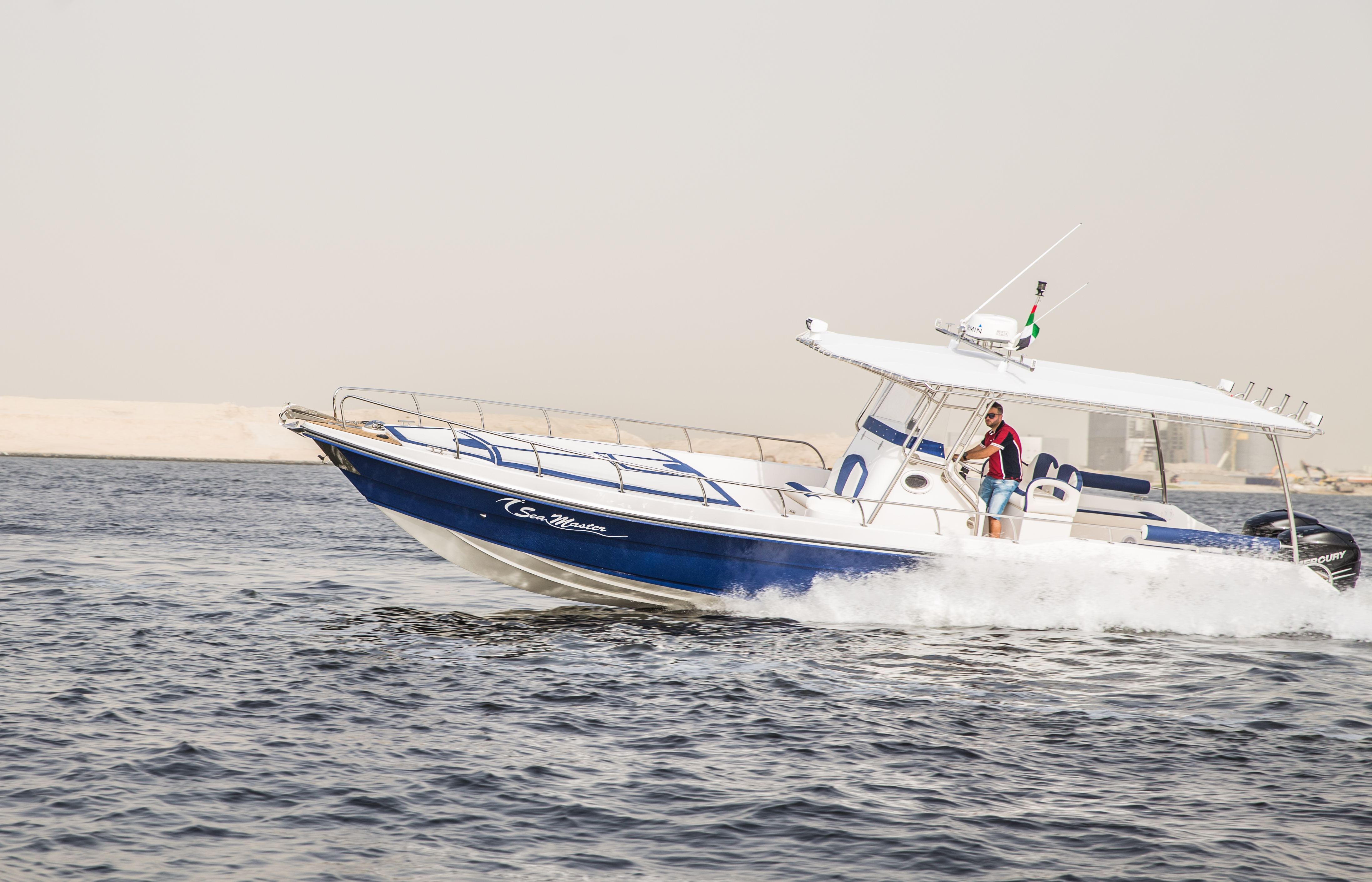 Hareb Marine 34 Center Console Sport Fishing Boat - Review ...
